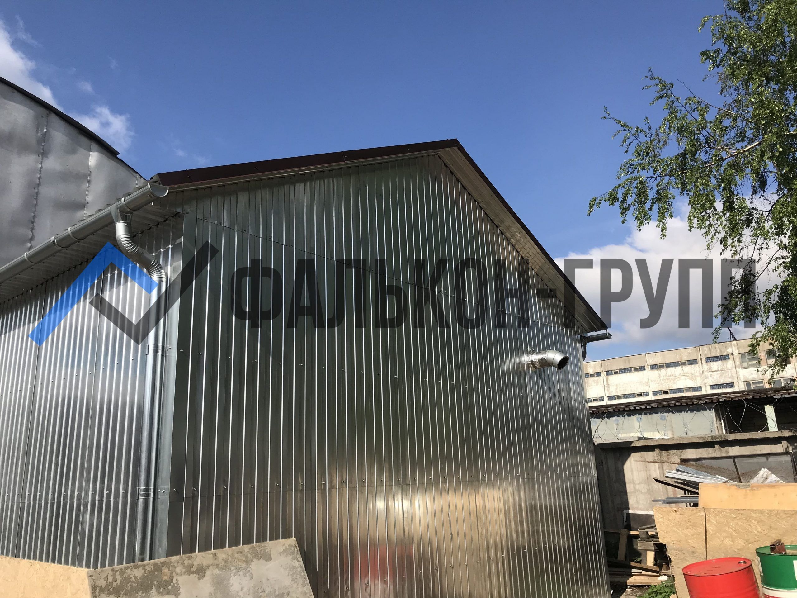 Производство и монтаж бокса покрасочной камеры - ФАЛЬКОН-ГРУПП